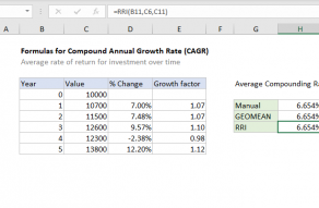 Excel RRI function | Exceljet